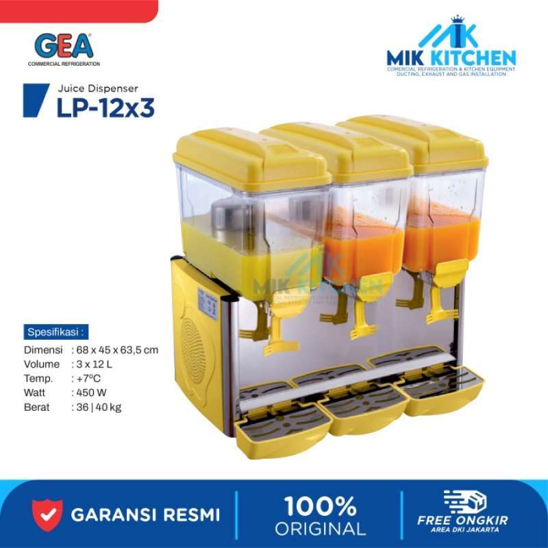 Promo Juice Dispenser Lp-12x3 / Dispenser Jus Minuman Diskon 23% Di ...