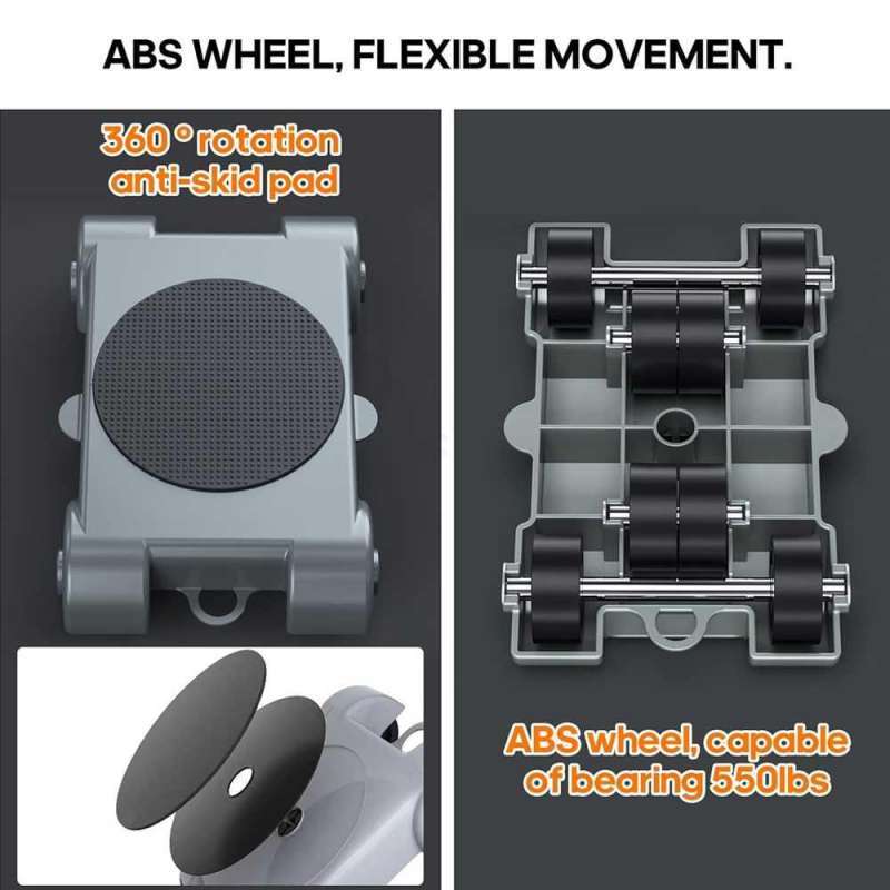 Jual Oihome Alas Roda Kulkas Mesin Cuci Dudukan Portable Base Roller ...