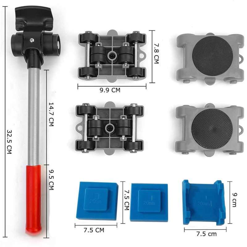 Jual Oihome Alas Roda Kulkas Mesin Cuci Dudukan Portable Base Roller ...
