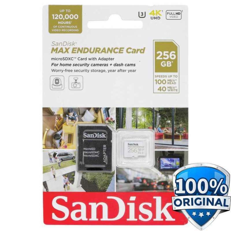 Jual Max Endurance Microsdxc V30 100mb/s Sdsqqvr Kartu Memori Mmc ...
