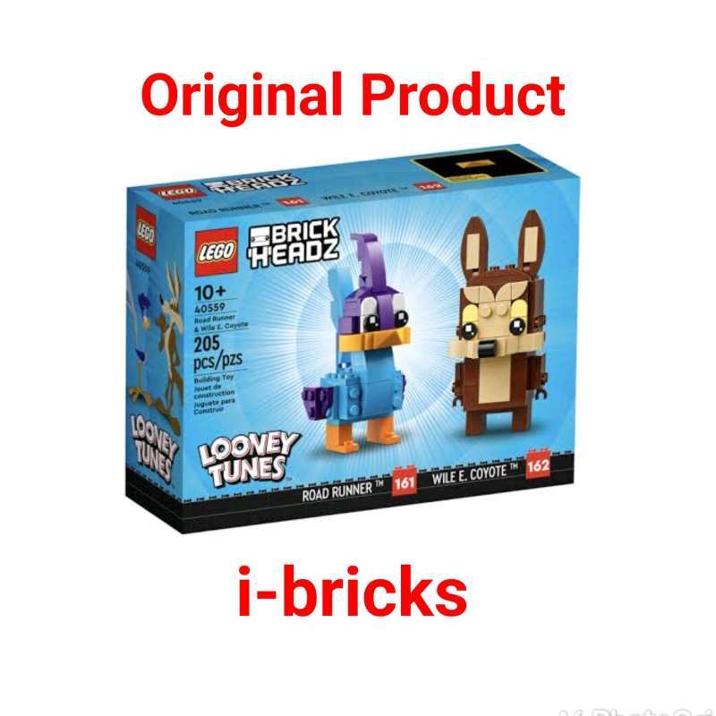 Jual Lego Brickheadz 40559 Road Runner & Wile E Coyote Di Seller I ...
