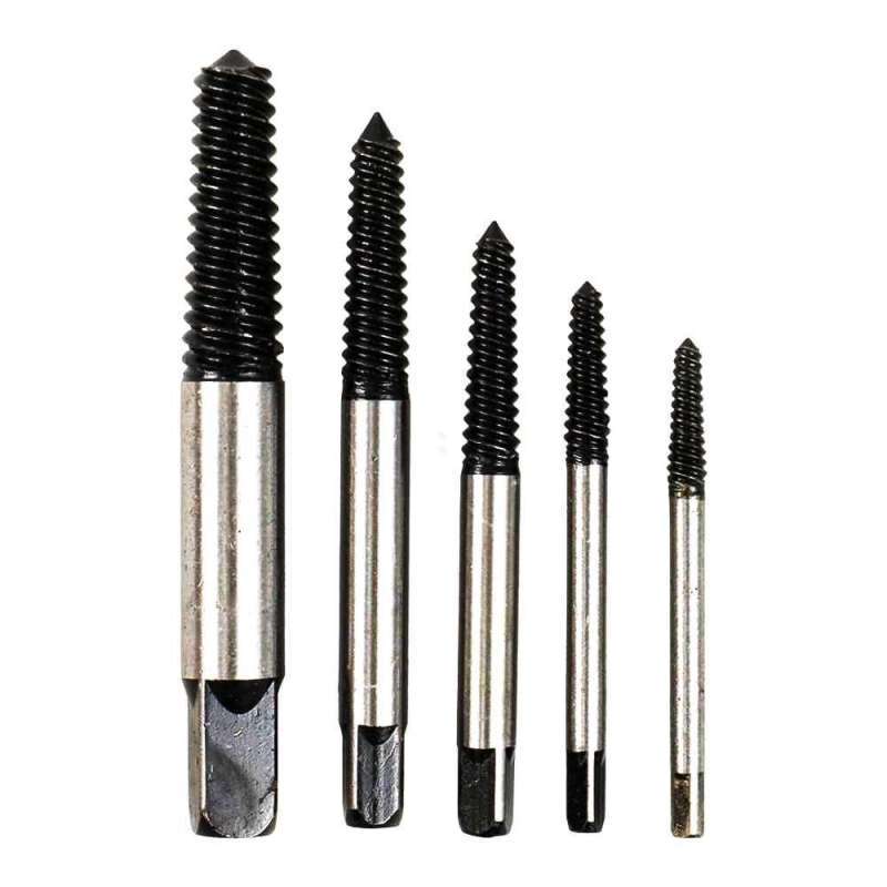 Jual Set Mata Bor Extractor Broken Screw Remover Kit 5in1 Tl00170 Alat ...