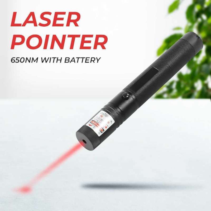 Jual Xzv Laser Pointer Presentasi Red Beam 1 Mw 650nm With Battery N37 ...