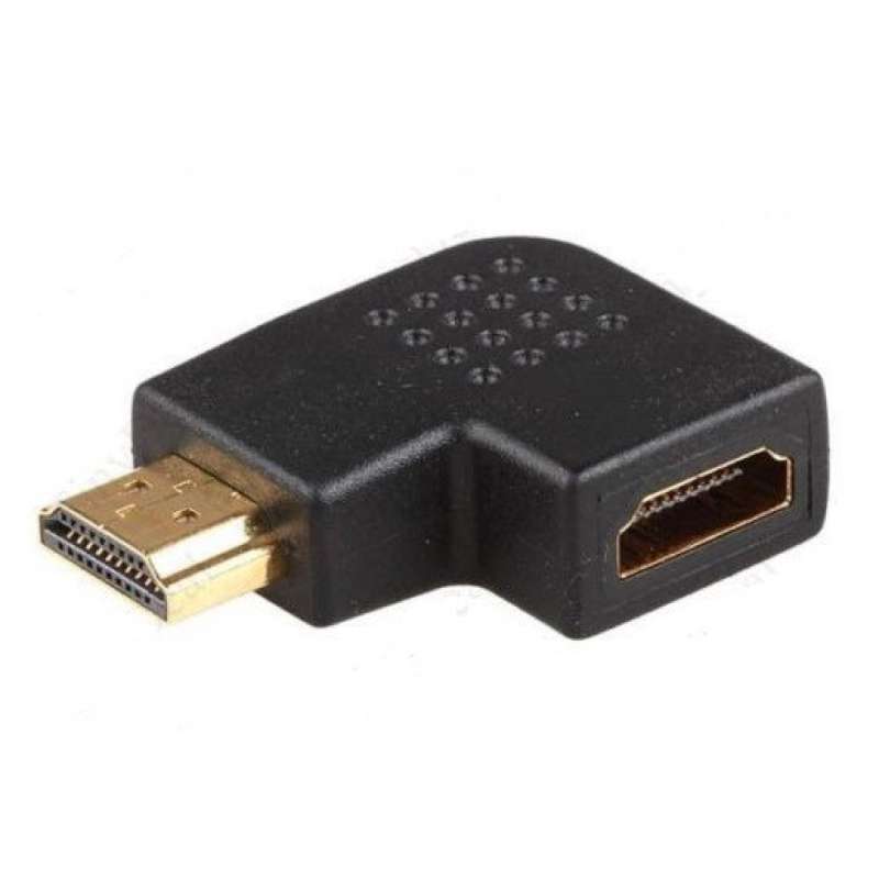 Jual L Shape Hdmi Converter Male To Female L270 Laptop Portable Ac ...