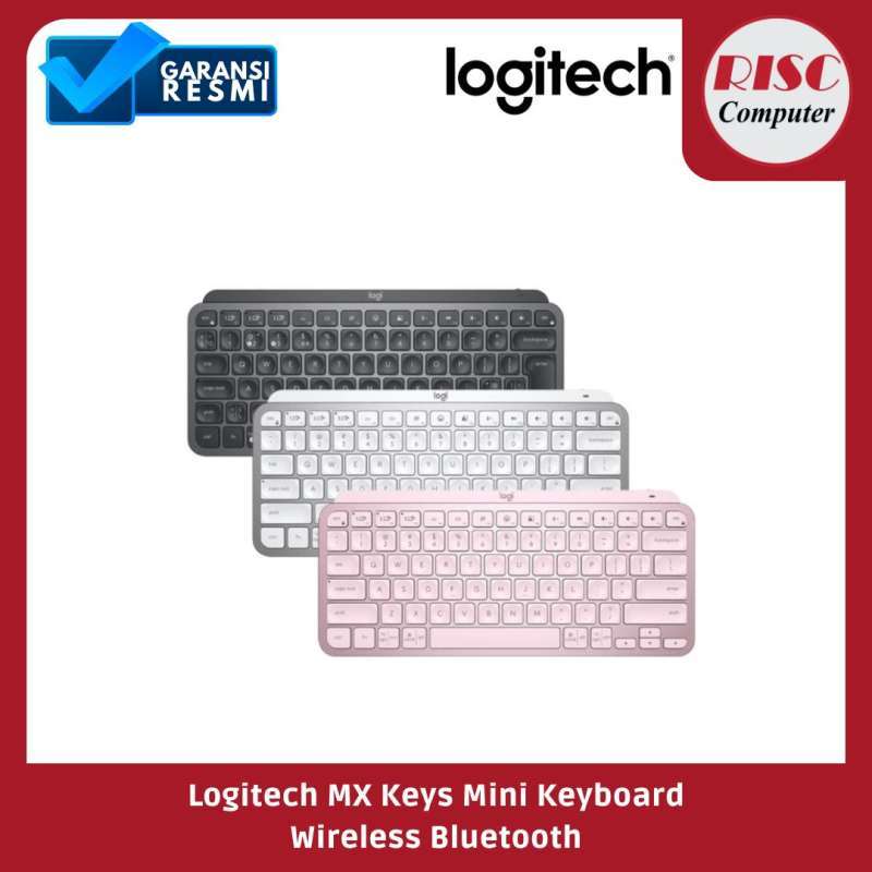 Jual Logitech Mx Keys Mini Keyboard Wireless Bluetooth Backlit Di ...