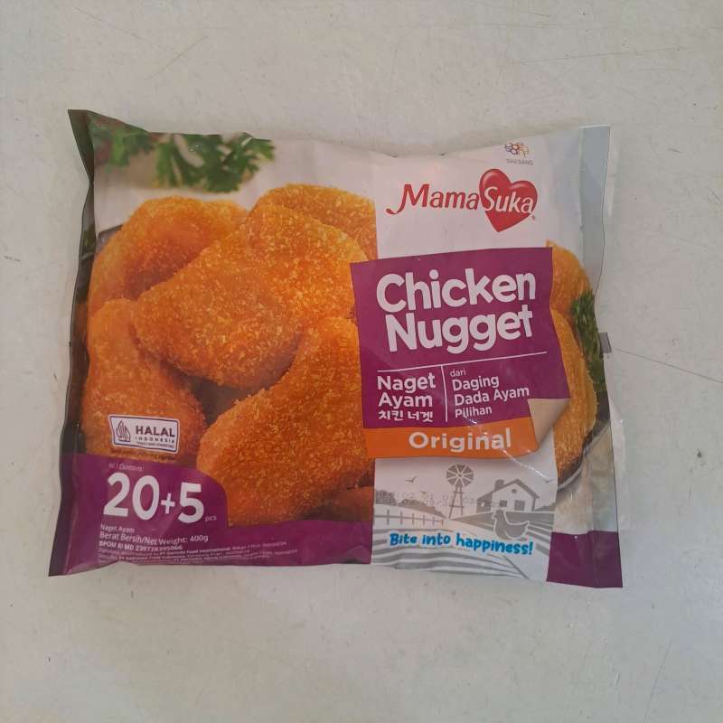 Jual Naget Mamasuka Nugget 400g Isi 25 Pcs Nugget Original Di Seller ...
