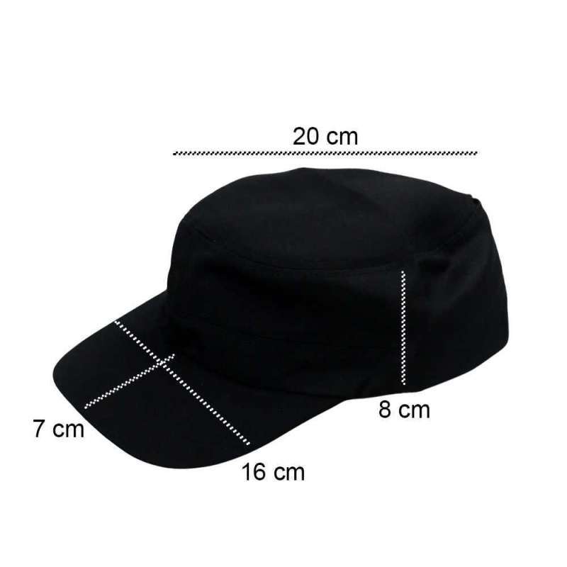 Jual Topi Komando Pria Wanita Polos Poliester F314 Cowok Pria Brended ...