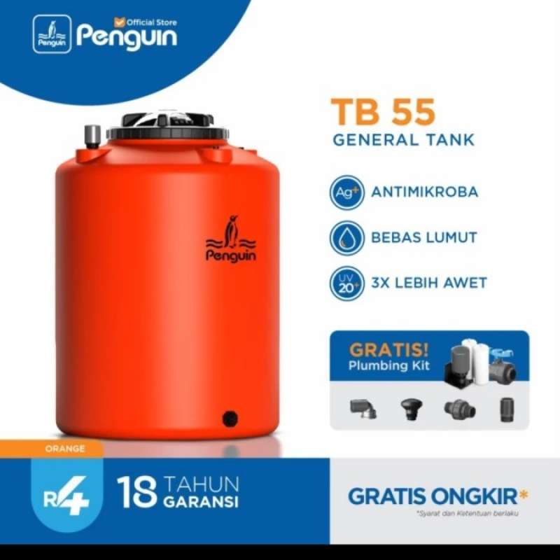 Jual Toren Penguin 520 Liter Tb55 💯 Harga Murah & Kualitas Terbaik Juni 2025