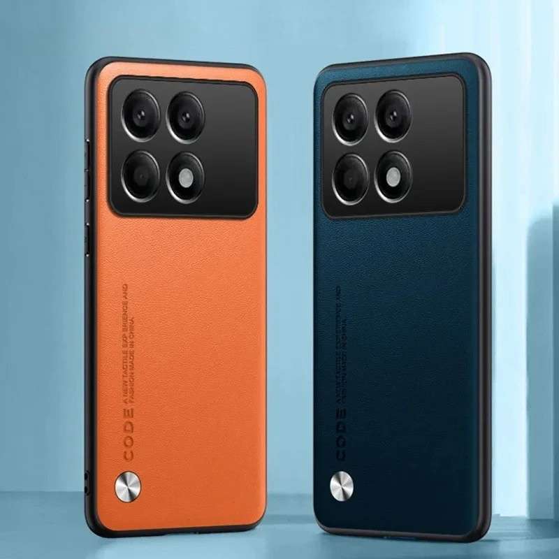 Jual Casing Xiaomi Poco X6 / X6 Pro 5g Case Slim Leather Elegant Di ...