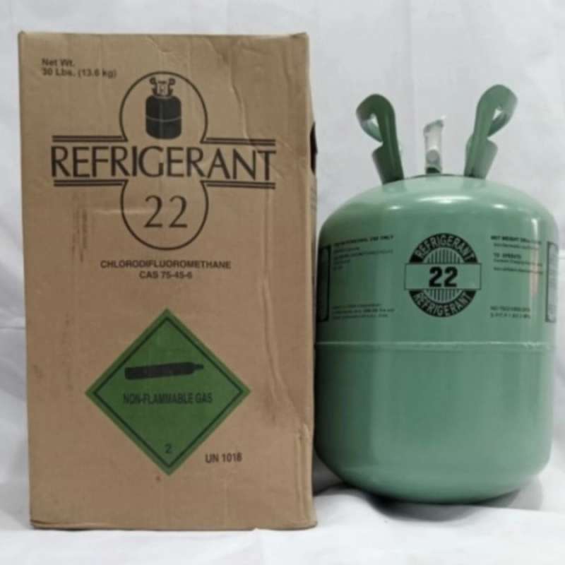 Promo Freon R22 Refrigerant 13,6kg | Freon Ac R22 Diskon 26% Di Seller ...