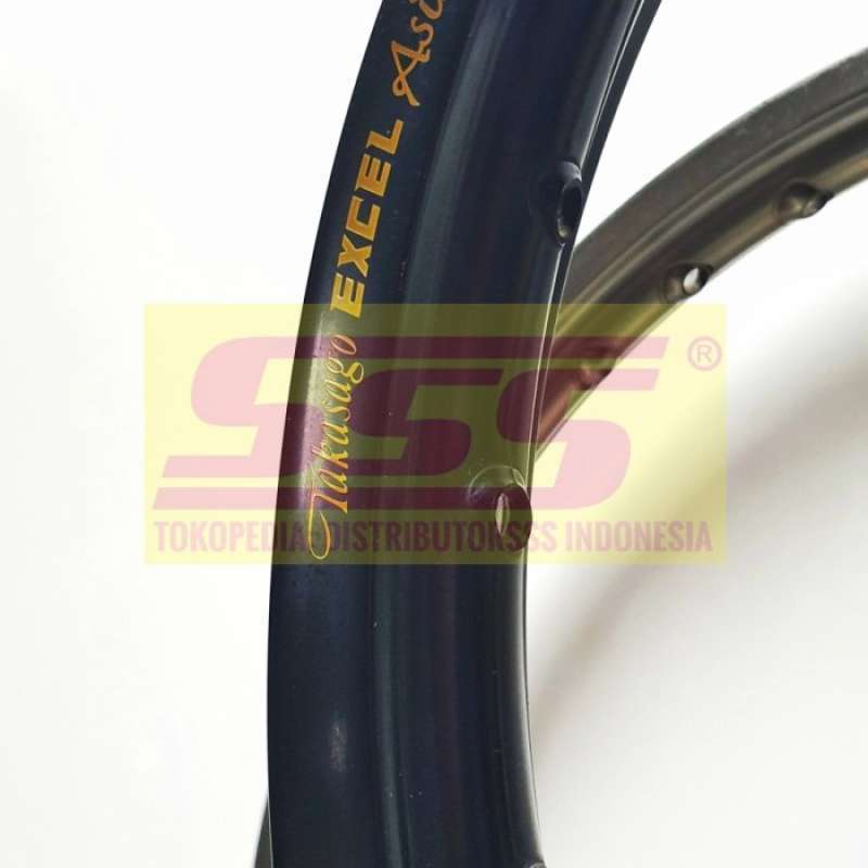 Promo Velg Takasago Excel Asia 21 X 160 (36h) Black Diskon 23% Di ...