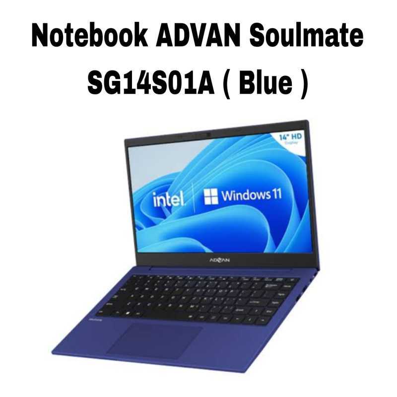 Jual Advan Laptop Soulmate Sg14s01a,blue Di Seller Klikme - Parit ...