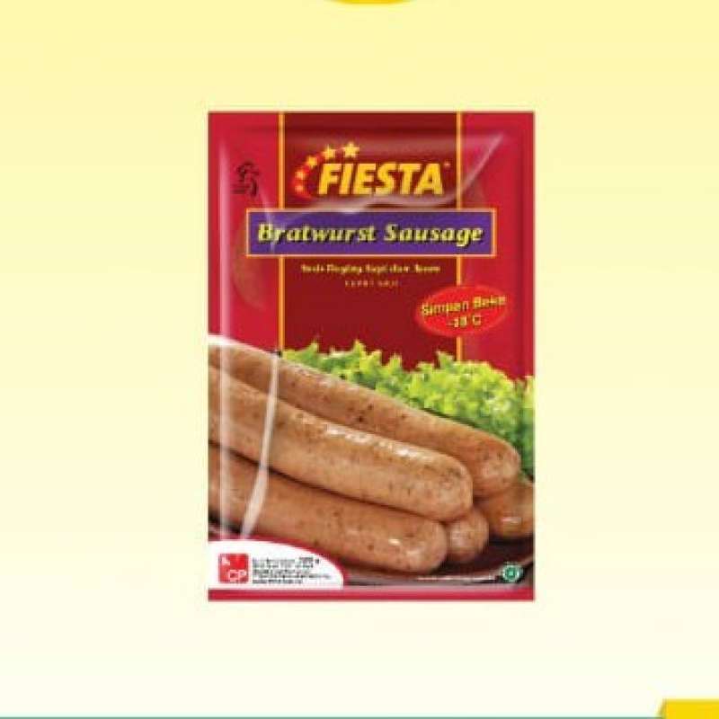 Jual Fiesta Sosis Bratwurst 300 Gr/ Sosis Kombinasi Sapi & Ayam Di ...