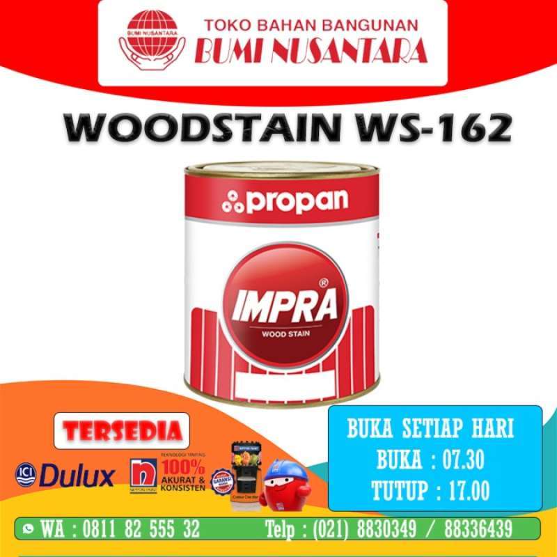 Promo Politur Impra Woodstain 162 Propan Woodstain Ws162 Plitur Propan ...