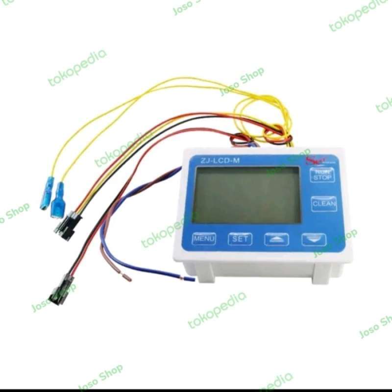 Promo Digital Flow Meter Control Display/+relay Water Oil Sensor Zj-lcd-m Diskon 9% Di Seller ...
