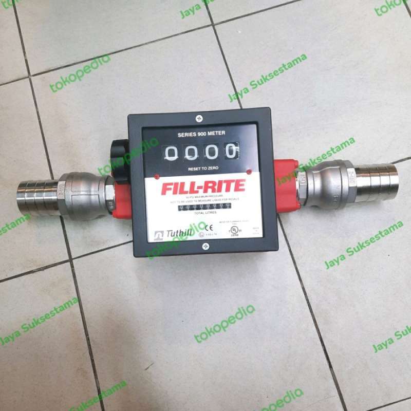 Promo Flow Meter Fill Rite Set 2 Inch / Meteran Minyak / Oil / Solar ...