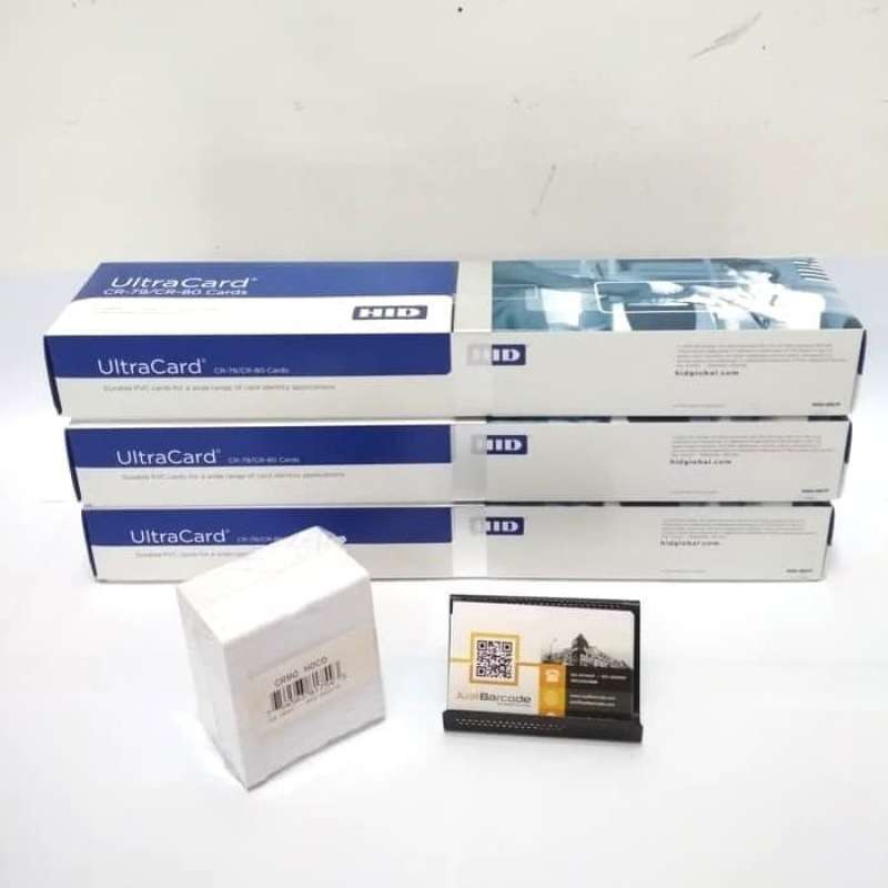 Promo Kartu Pvc Blank Id Card Ultracard Hid Noco Cr 80 Isi 500 Pcs ...