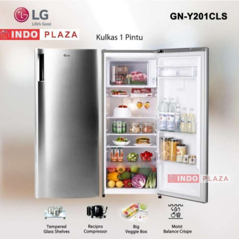 Jual Kulkas Lg 1 Pintu Gn-y201cls Di Seller Indo Plaza - Indo Plaza ...