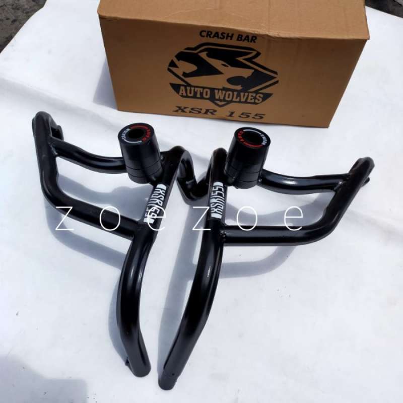 Promo Crashbar Xsr 155 Tubular Xsr 155 Black Doff A9 Terbaik Diskon 1% ...