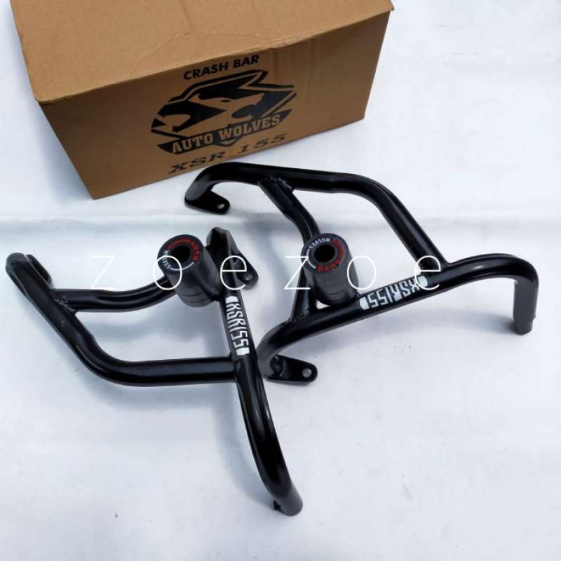 Promo Crashbar Xsr 155 Tubular Xsr 155 Black Doff A9 Terbaik Diskon 1% ...