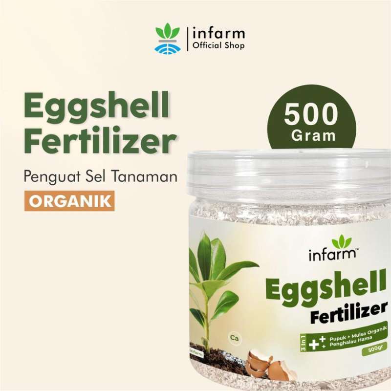 Jual Infarm - Cangkang Telur Steril 500 Gram Tidak Berbau Egg Shell Premium Di Seller Infarm ...