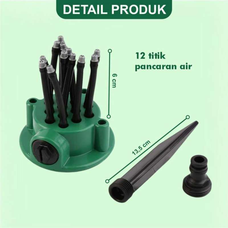 Jual Infarm - Semprotan Taman 12 Kepala Otomatis Adjustable Garden ...