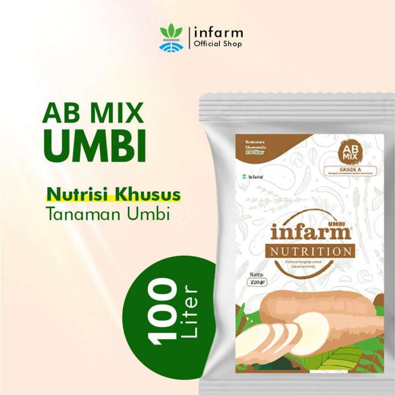 Jual Nutrisi Ab Mix Infarm Lengkap Untuk Berbagai Macam Tanaman 100 L ...