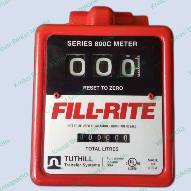 Promo Fill-rite 1 Inch 3 Digit Series 800c / Flow Meter Fill Rite (1 ...