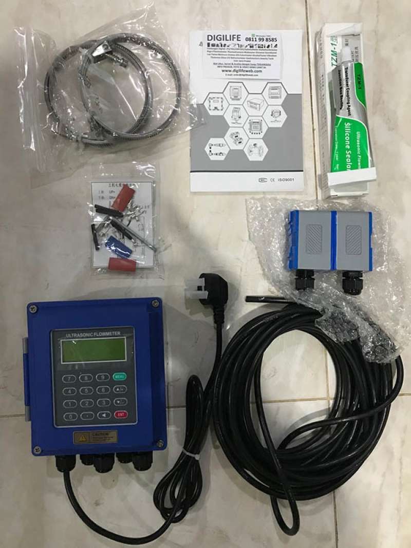 Promo Ultrasonic Flow Meter Tuf-2000b 300 - 6000mm Transducer Tl1 ...