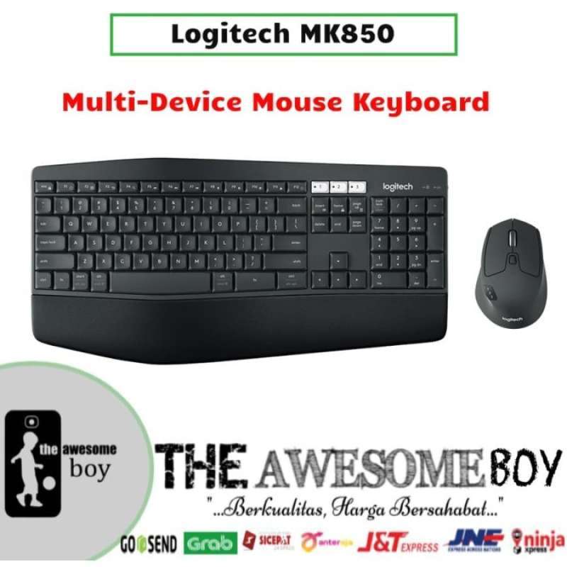 Promo Logitech Mk850 Wireless Bluetooth Keyboard Mouse M720 Combo Flow Diskon 33 Di Seller