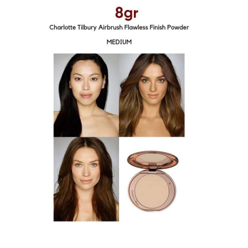 Promo Charlotte Tilbury Airbrush Flawless Finish Powder Ct Foundation 8 ...