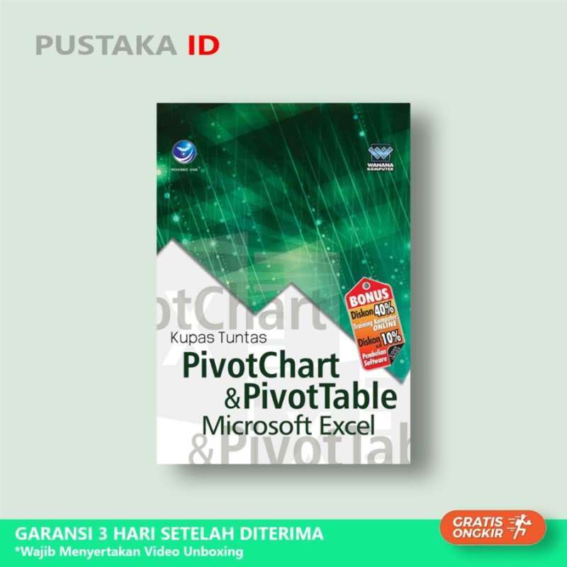 Jual Buku Kupas Tuntas Pivotchart Dan Pivottable Microsoft Excel Di Seller Buku Id - Karang ...