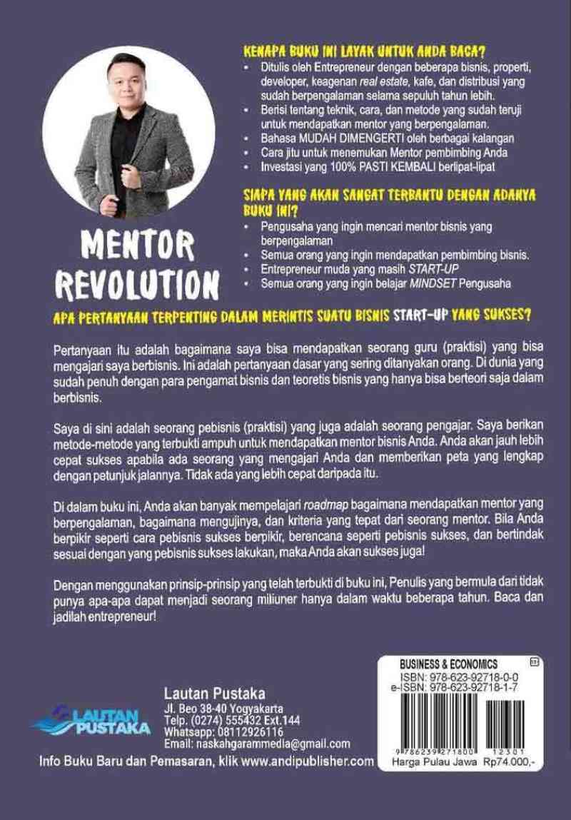 Jual Buku Mentor Revolution,cara Mencari Mentor Yang Tepat Di Seller Buku Id - Karang Tengah ...