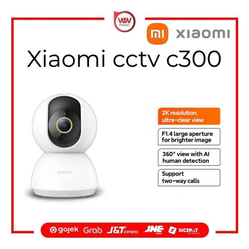 Jual Xiaomi Cctv Smart Camera C300 2k Ultra Clear Hd Di Seller Wwponsel ...