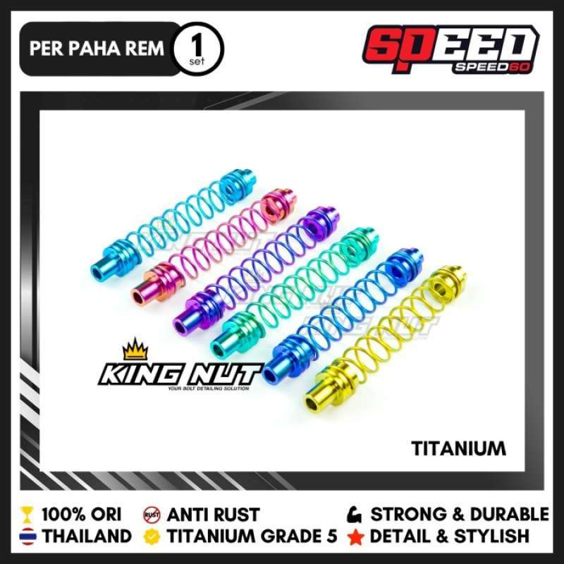 Promo Titanium Per Paha Rem Universal King Nut 5 Promo - Zeus Diskon 32 ...