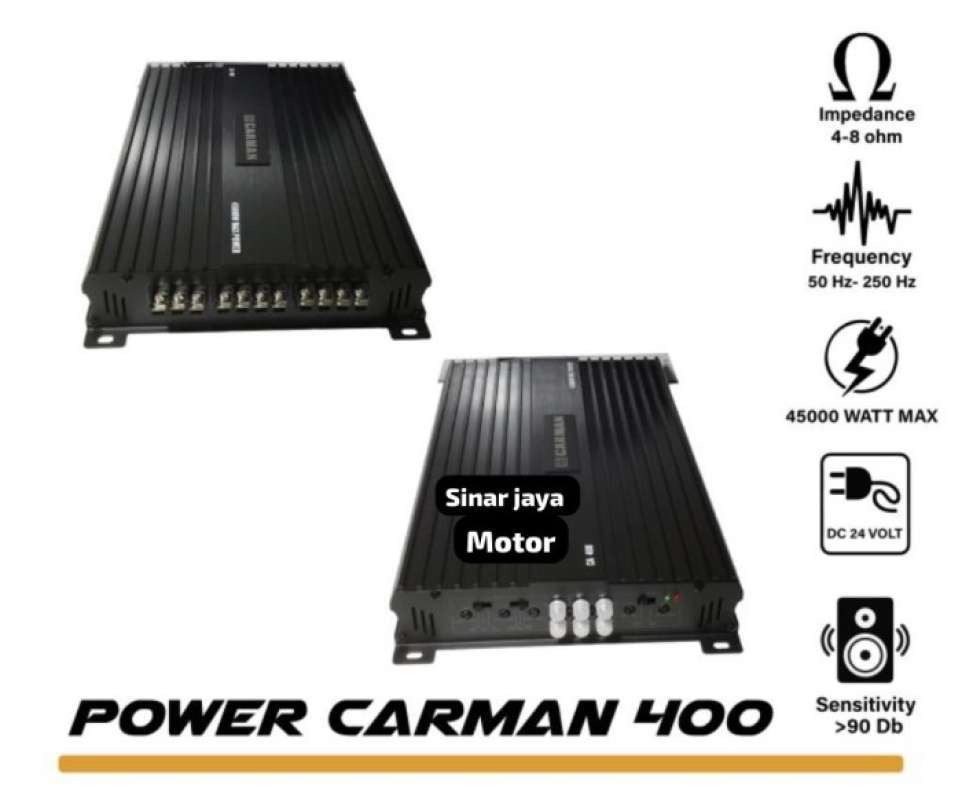 Promo Power Amplifier Mobil Carman Ca-400 8000watt 4 Channel Terbaru ...