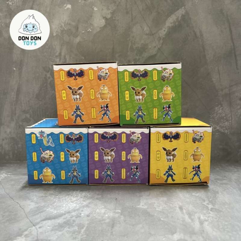 Promo Mainan Pokemon Pokeball Action Figure Deformation Deformed Toy ...