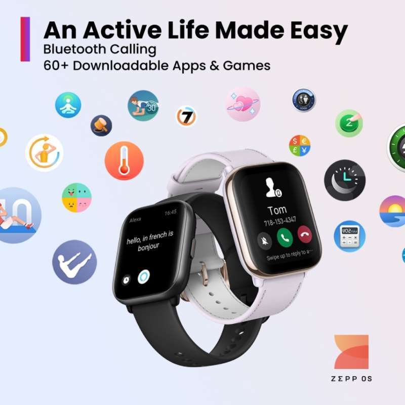 Jual Amazfit Active Smartwatch 1.75 Hd Amoled Display - Smartwatch ...