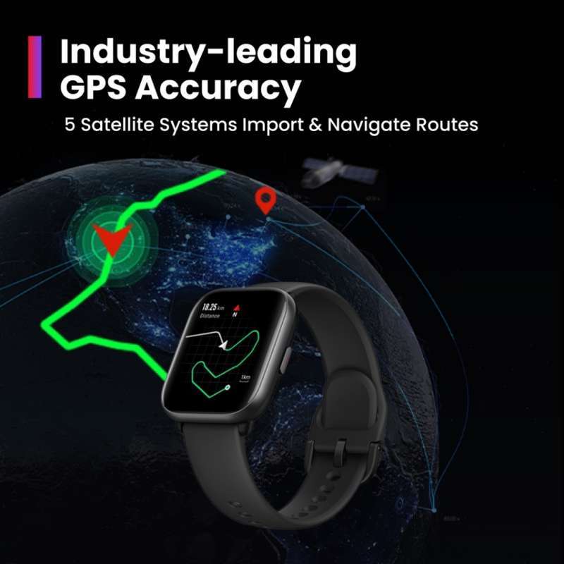 Jual Amazfit Active Smartwatch 1.75 Hd Amoled Display - Smartwatch Di ...