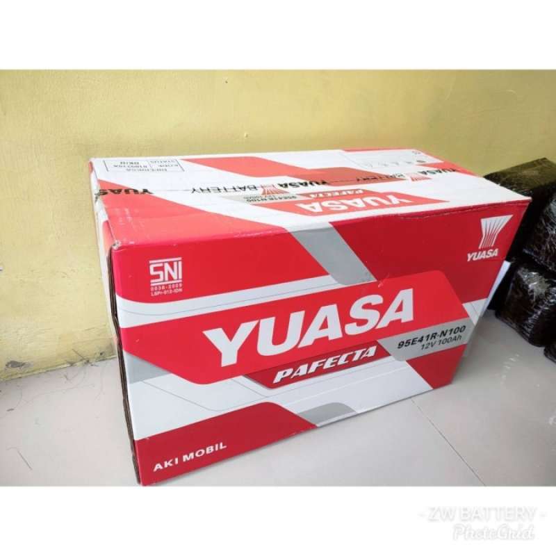 Promo Aki Yuasa Ori Pafecta N100 / 95e41r Aki Basah 12v / 100ah Baru Diskon 6% Di Seller ...