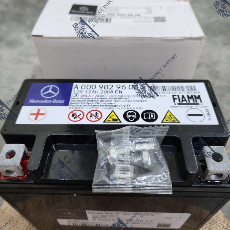 Promo Aki Accu Auxiliary Battery Mercedes Benz 12ah 200a (en ...