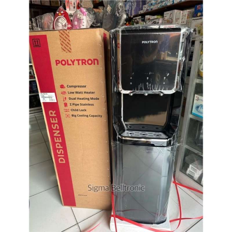 Jual Polytron Dispenser Pwc 615 Galon Bawah 3 Kran Panas Dingin ...