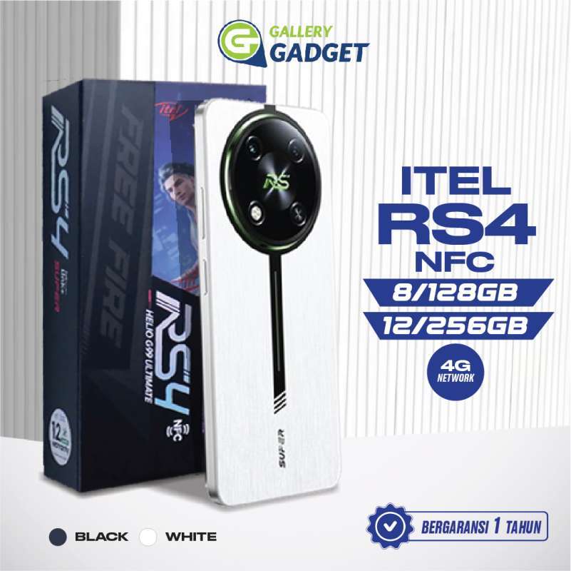 Promo Itel Rs4 8/128 12/256 Gb Ram 8gb 12gb Rom 128gb 256gb Hp Nfc ...