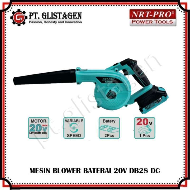 Jual Mesin Blower Baterai Vacuum 20v Hand Blower Cordless Nrt Pro Db28 ...