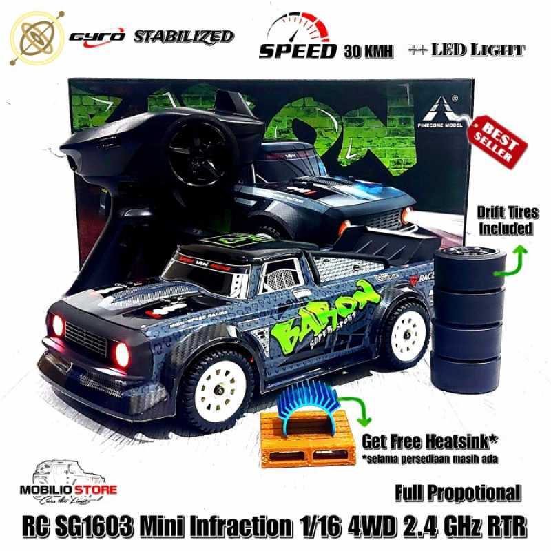 Promo Rc Sg1604 1/16 Mini Arma Infraction Drift Rally Car 2.4ghz 4wd ...