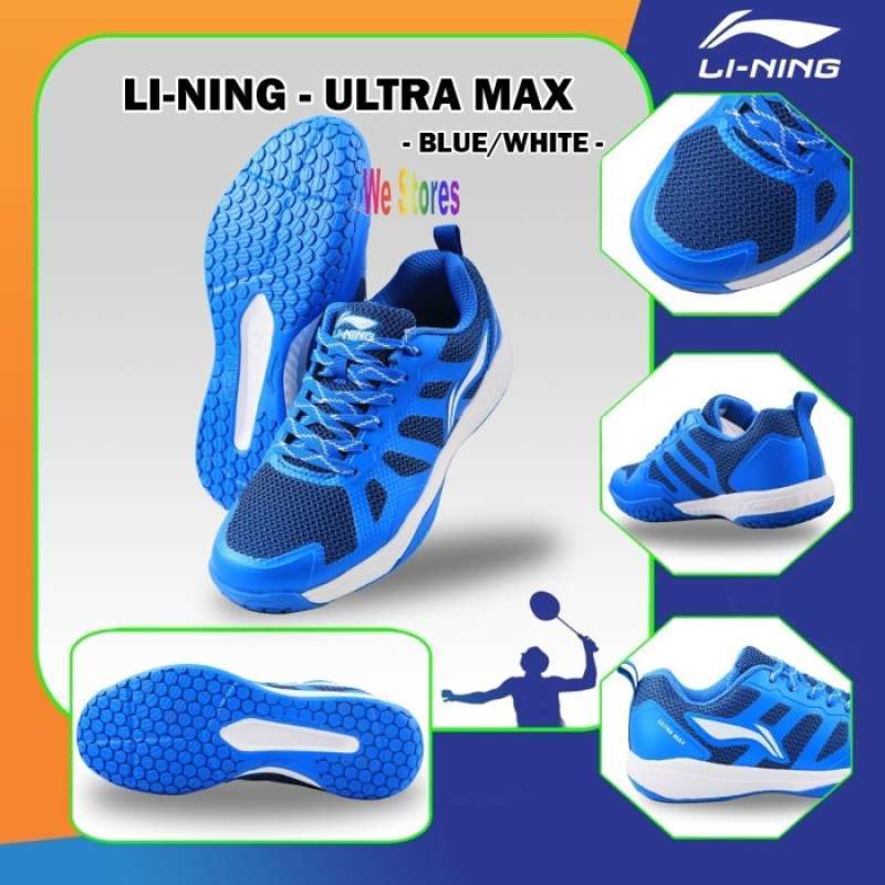 Promo Lining Ultra Max Junior Anak Sepatu Bulutangkis Badminton Anak ...
