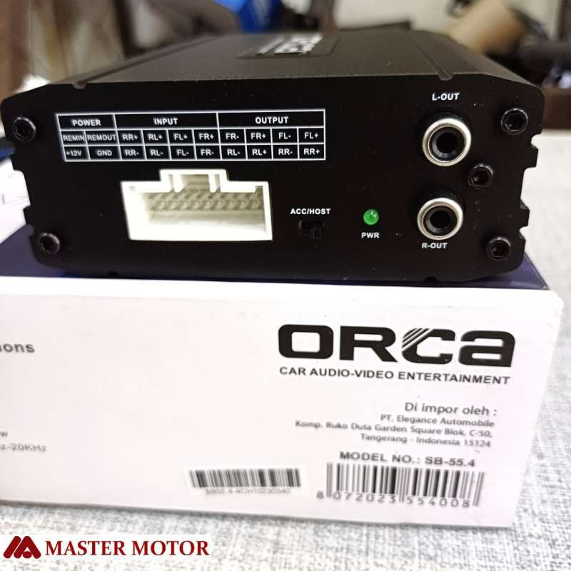 Jual Dsp Orca Booster Mini Power Amplifier Sb 55.4 Plug And Play Max ...