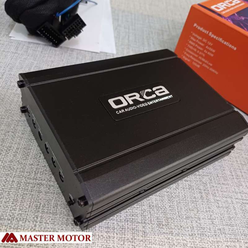 Jual Dsp Orca Booster Mini Power Amplifier Sb 55.4 Plug And Play Max ...