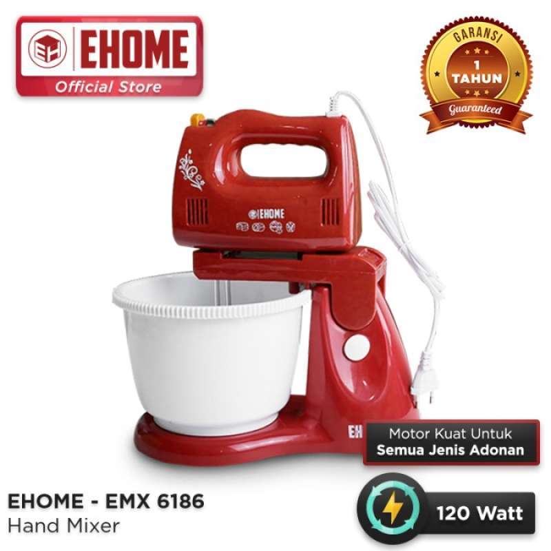 Promo Sekai Ehome Stand Mixer Kapasitas 2 Liter - Emx 6186 B Diskon 50% Di Seller Sekai Official ...