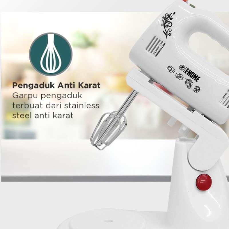 Promo Sekai Ehome Stand Mixer Kapasitas 2 Liter - Emx 6186 B Diskon 50% ...